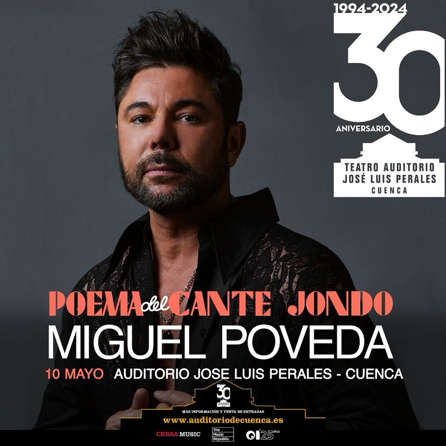 Concierto de Miguel Poveda en Cuenca