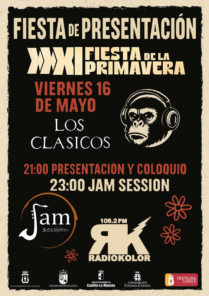Presentación de la Fiesta de la Primavera con Jam SessioM